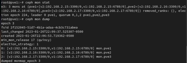 Upgrading Ceph Quincy to Ceph Reef on Proxmox VE 8.1 - LinuxTek Canada