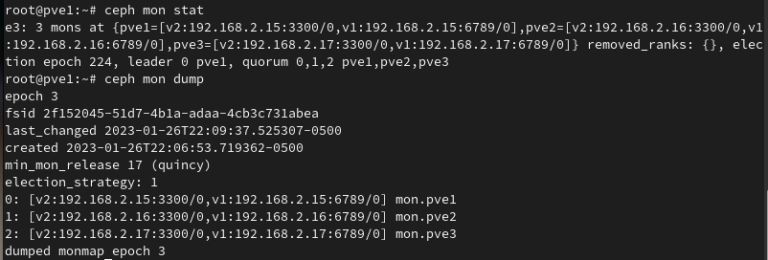 Upgrading Ceph Quincy to Ceph Reef on Proxmox VE 8.1 - LinuxTek Canada