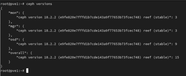 Upgrading Ceph Quincy to Ceph Reef on Proxmox VE 8.1 - LinuxTek Canada