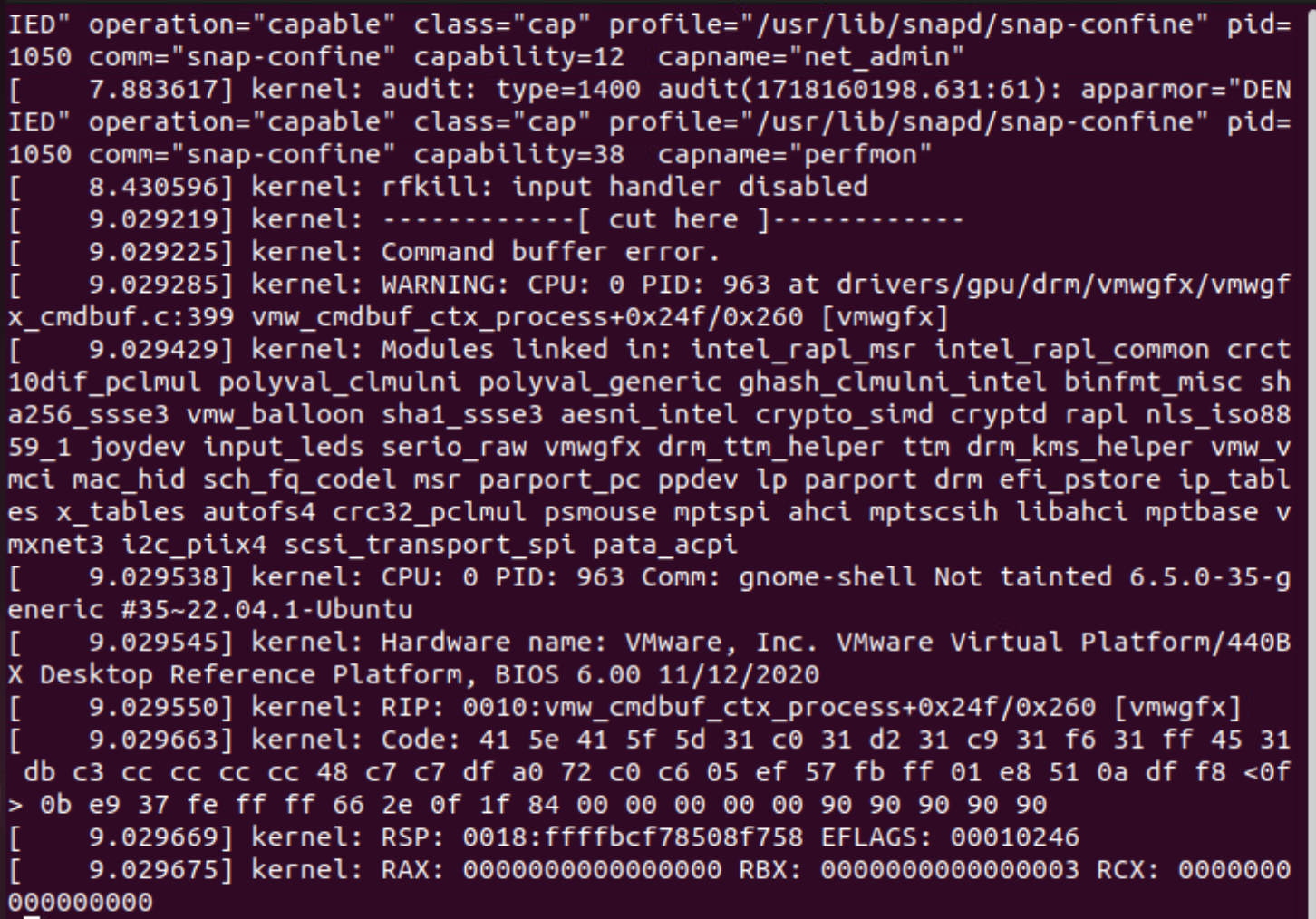 Troubleshooting Ubuntu Desktop Black Screen on vSphere - LinuxTek Canada
